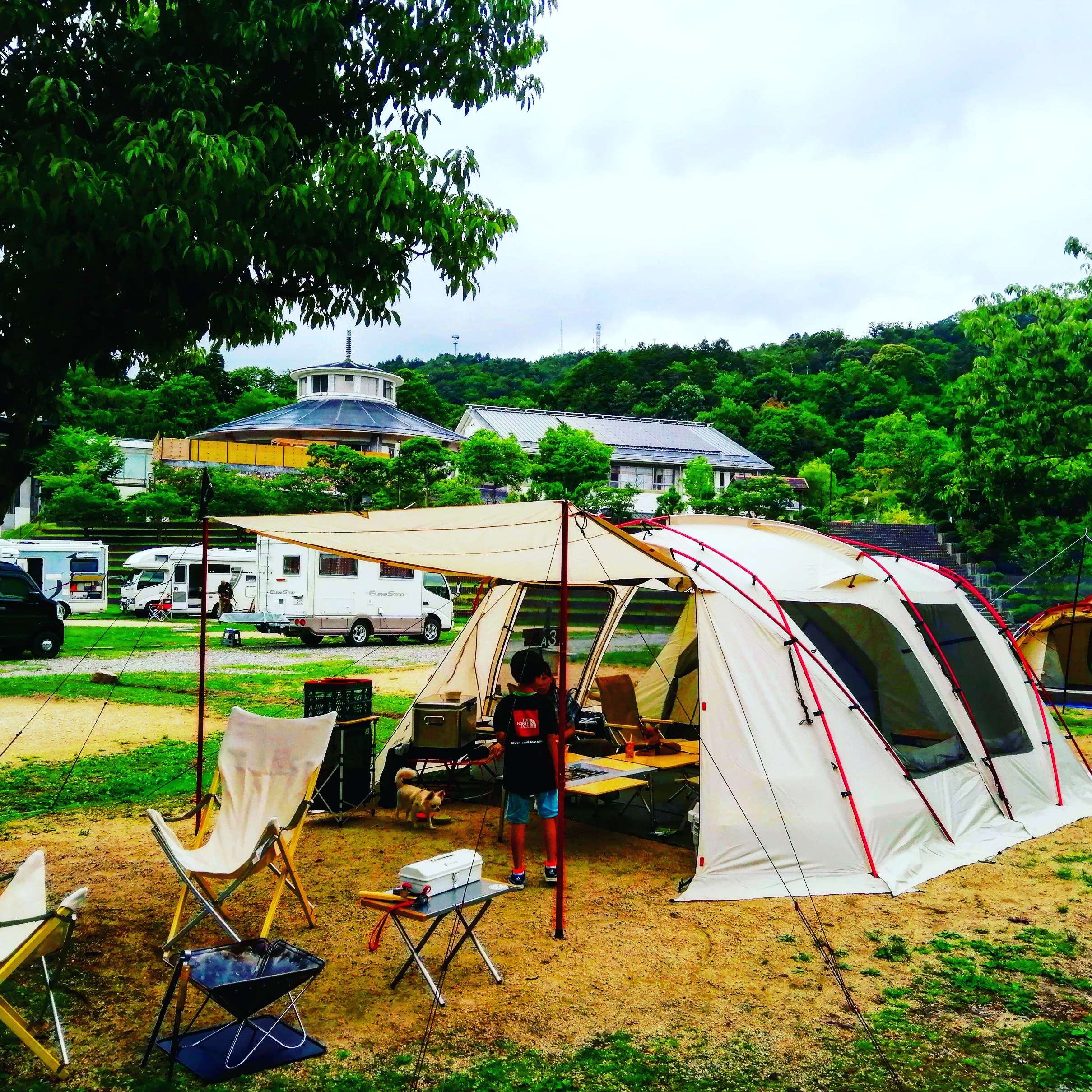 【Junibo Onsen Auto Camp Ground】 Book your campsite through 【ExCAMP】